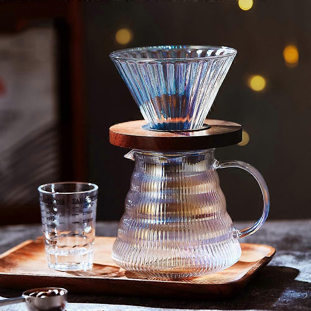 Colorful Coffeeware Dripper Coffee Pot Set 400/600ml Coffee Server ...