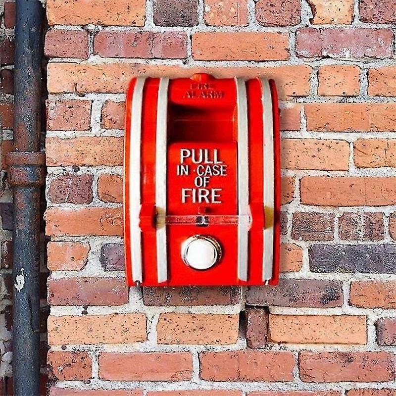 Retro doorbell red retro smart doorbell metal waterproof button switch ...