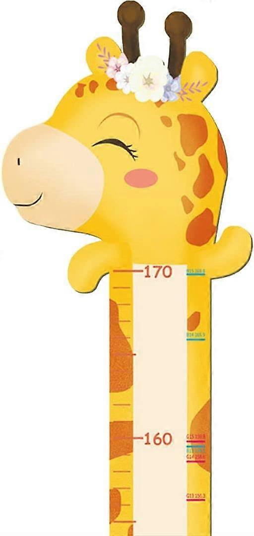 Height Growth Chart Kids Animals Measuring Height Indicator Tape Ruler ...