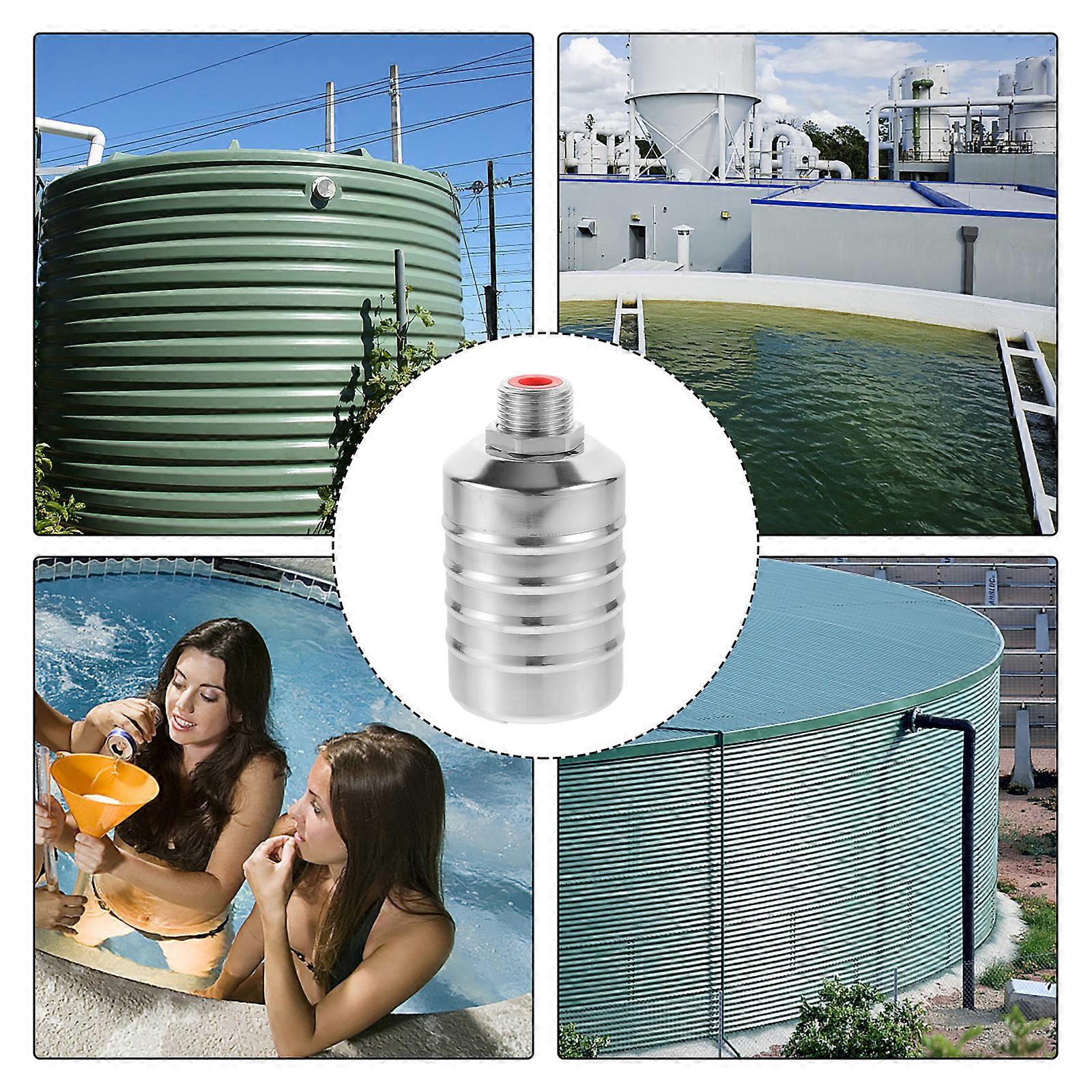 Vesisäiliön uimuriventtiili 1/2 tuuman ylätuloaukon automaattinen sulku ...