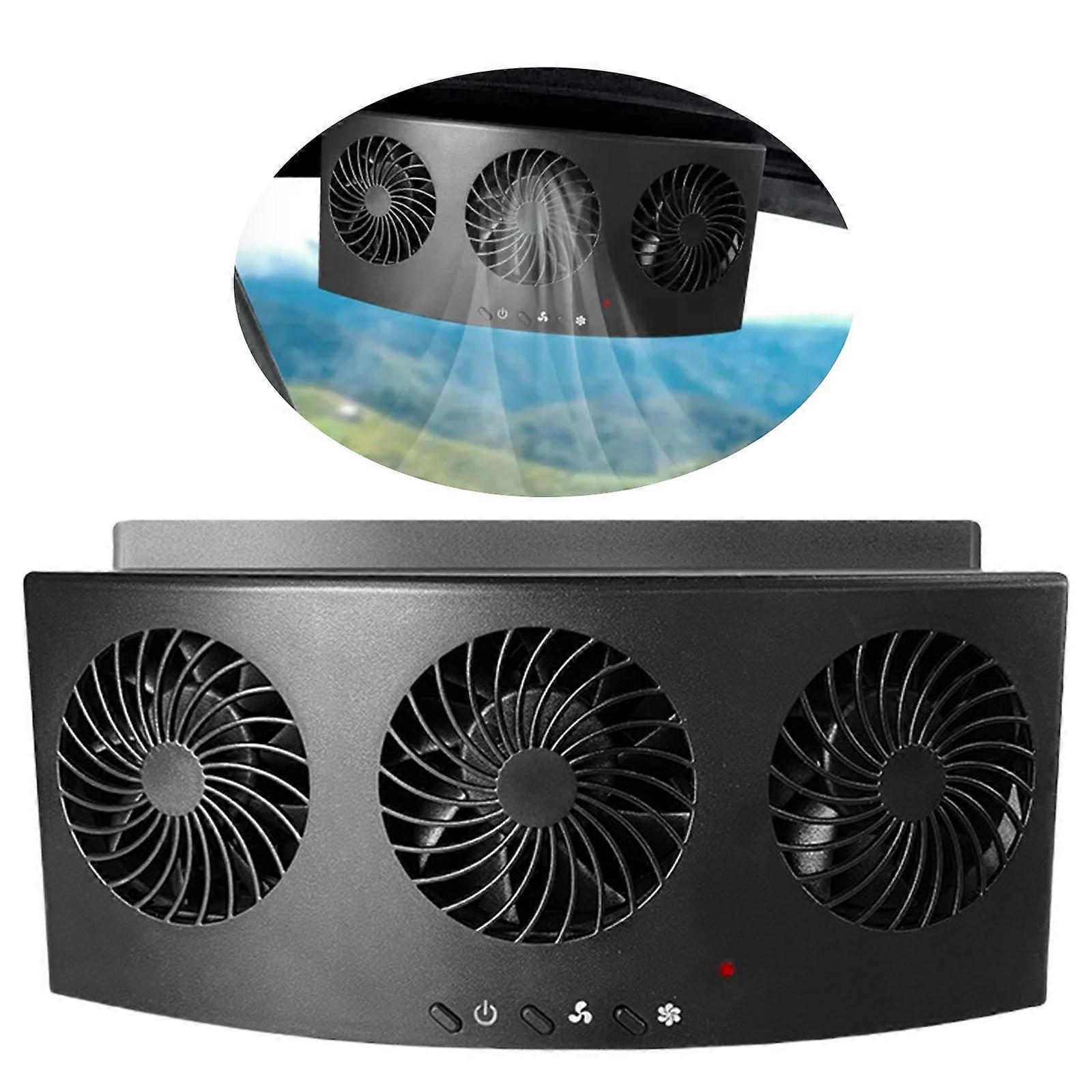 High Speed Car Ventilation Fan for Quick Cooling Odor Removal and ...