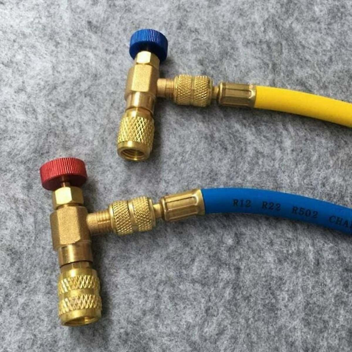 Refrigerant Charging Valve for Air Conditioning, Brass Material Safety ...