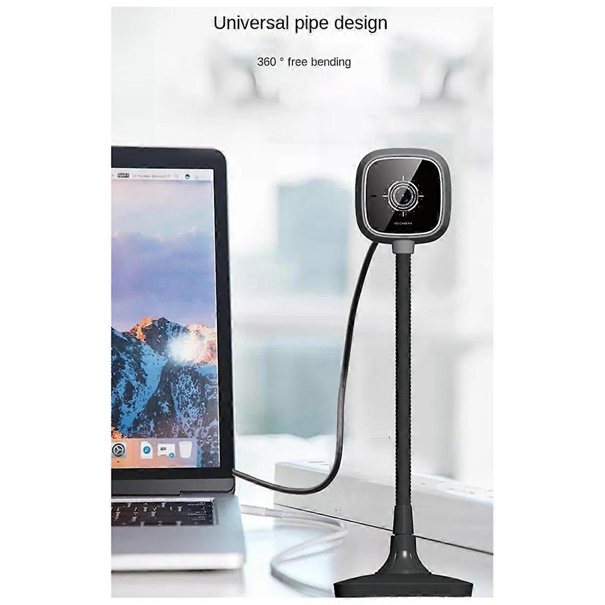 Webcam HD Web Camera Built-in Microphone USB Plug Web Cam for PC ...