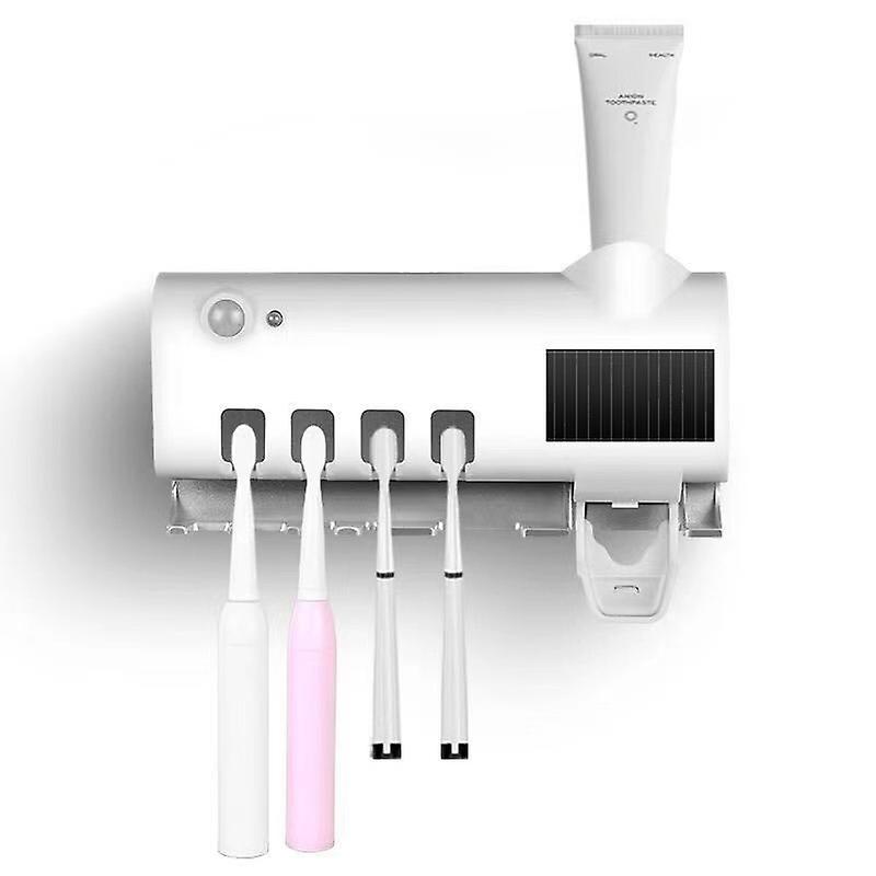 White Automatic Toothpaste Squeezer Sterilization Shelf, For Smart ...