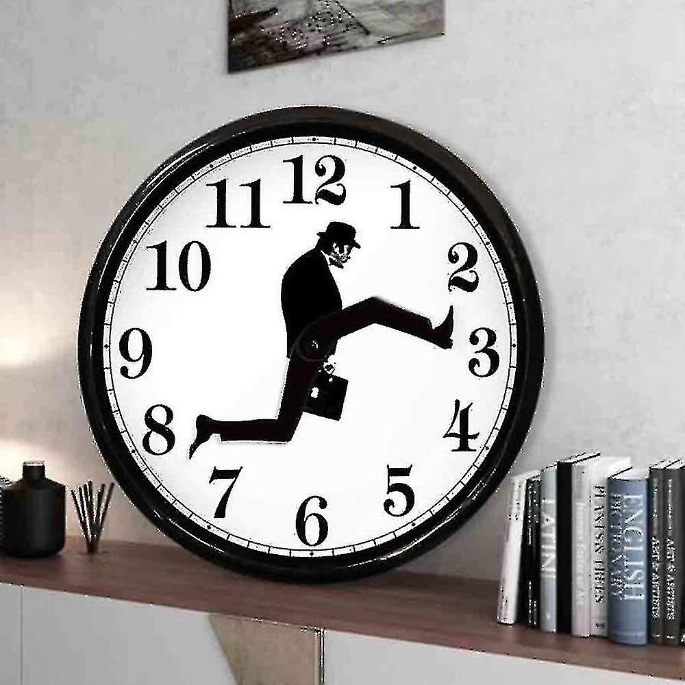 Creative Mute Clocks Monty Python Inspired Silly Walk Wall Clock Home ...