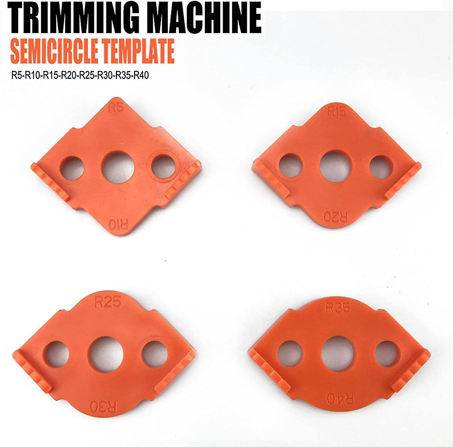 Woodworking Router Templates,4pcs Routing Rounded Corner Locator - R5 ...