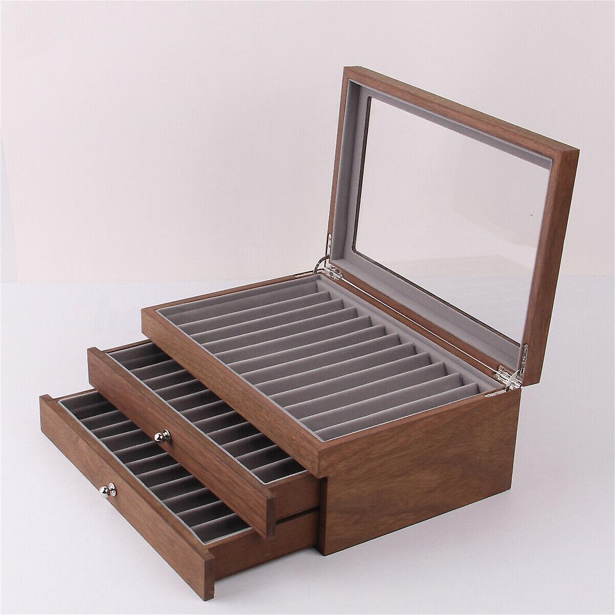 12/23/34 Slots Fountain Pen Display Case Holder Storage Collector ...