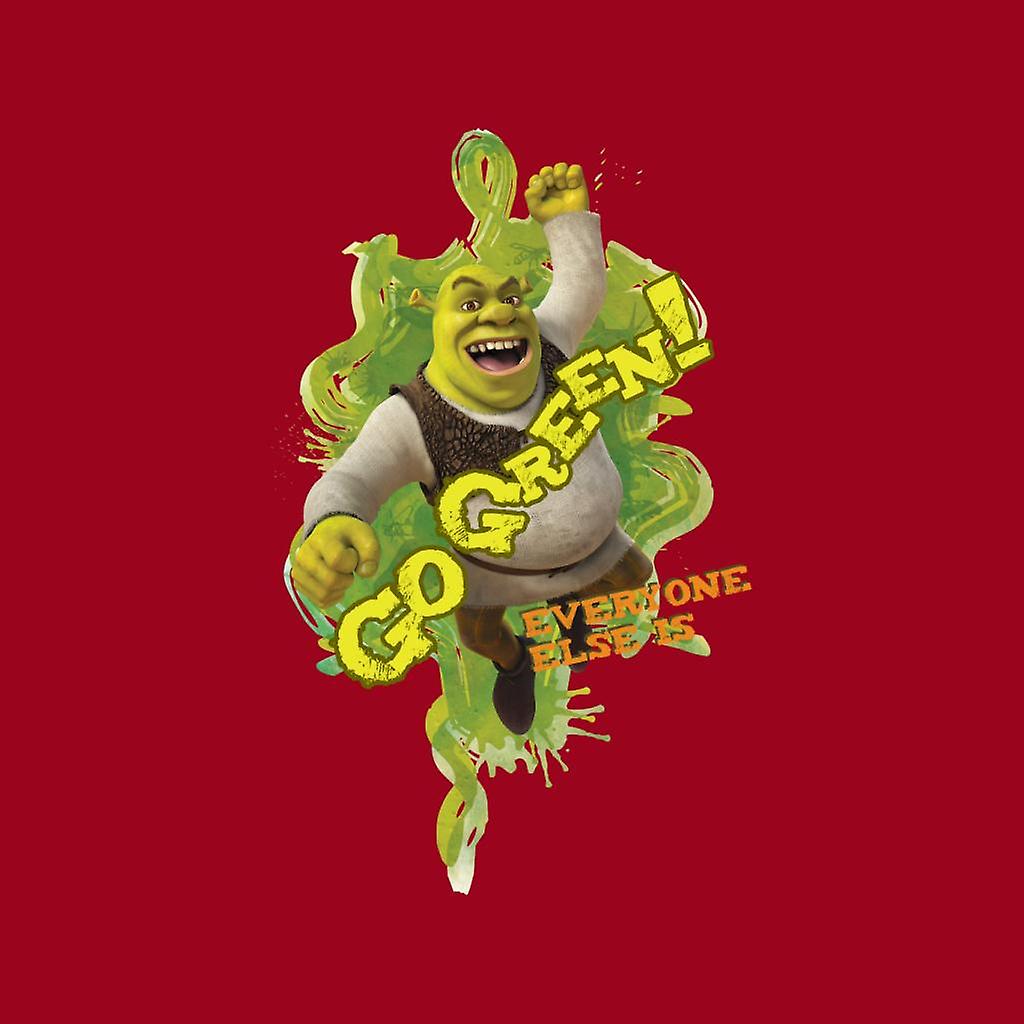 Shrek Go Green Everyone Else Is Men's T-Shirt | Fruugo US