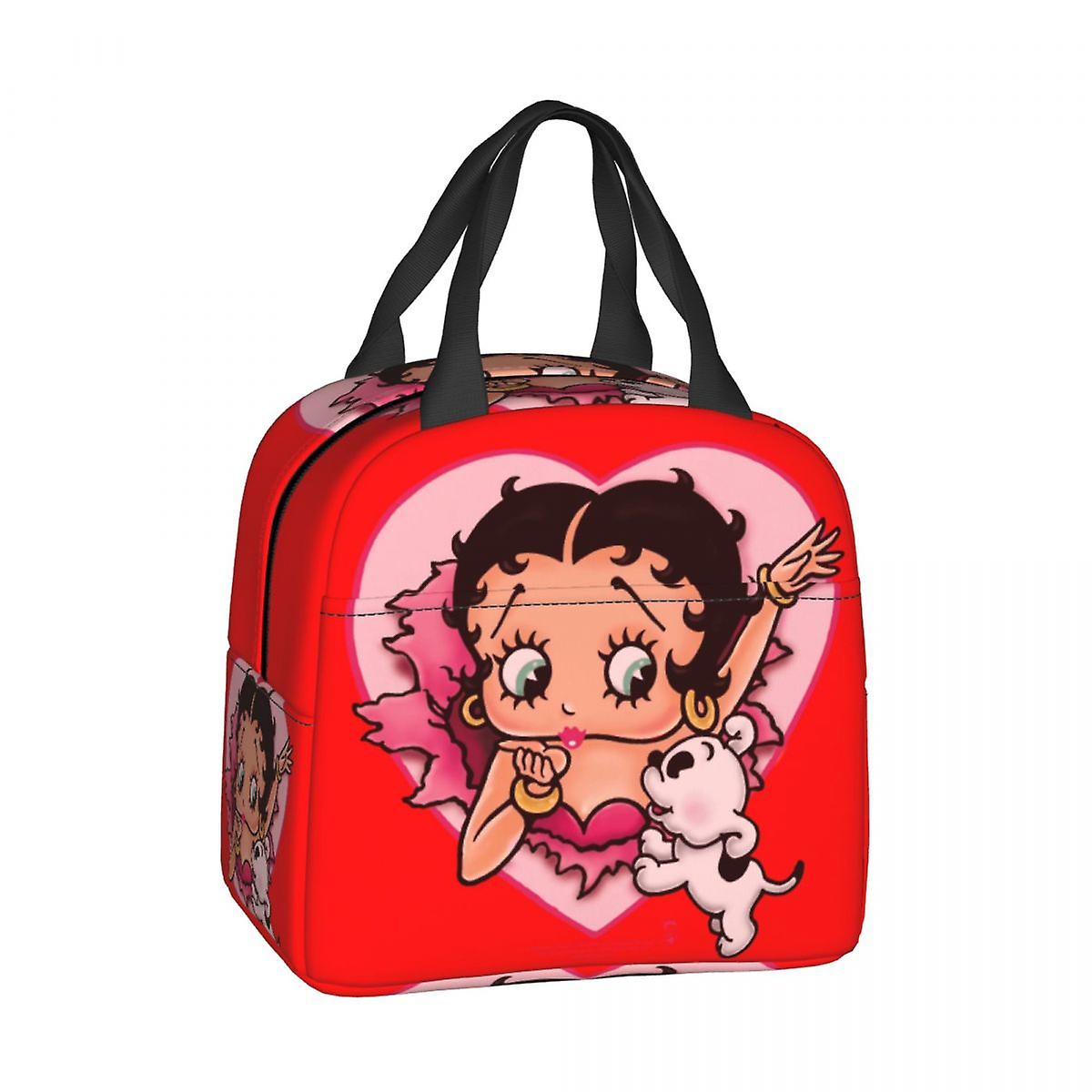 Love Boop Bettys Insulated Lunch Bag For Camping Travel Waterproof ...