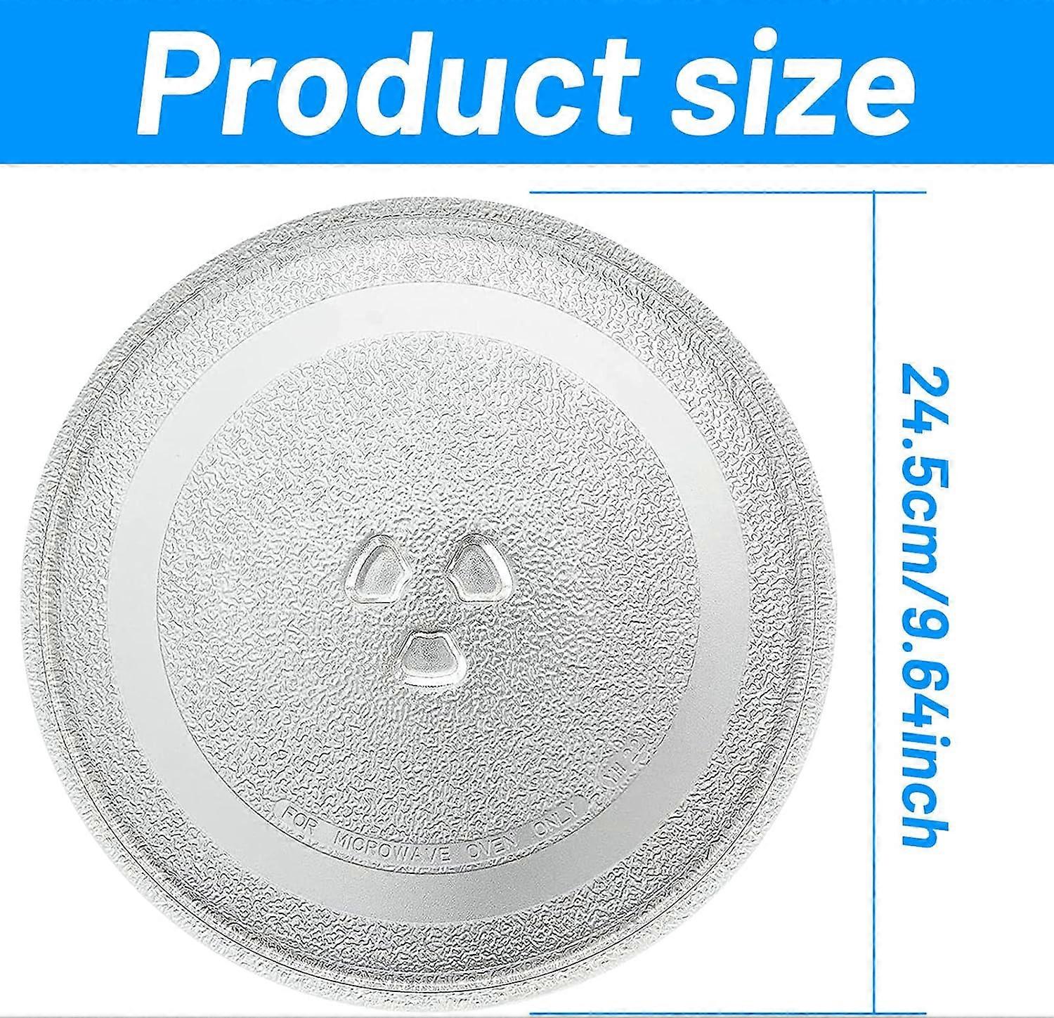 Microwave Plate, Microwave Turntable 24.5 cm, Microwave Plate with ...