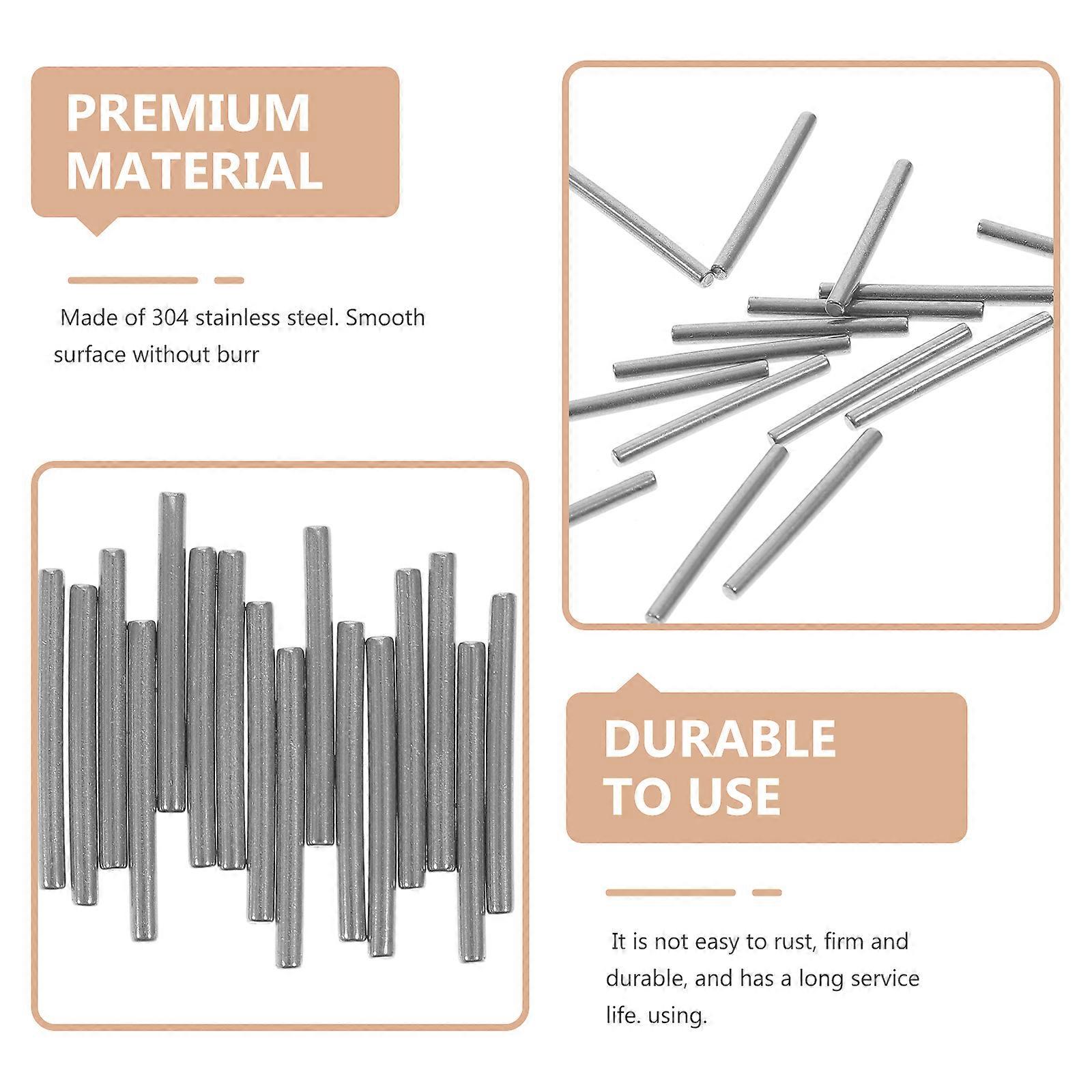 200 Pcs Stainless Steel Rack Shelving Buffer Retaining Pin Shelf Pegs ...