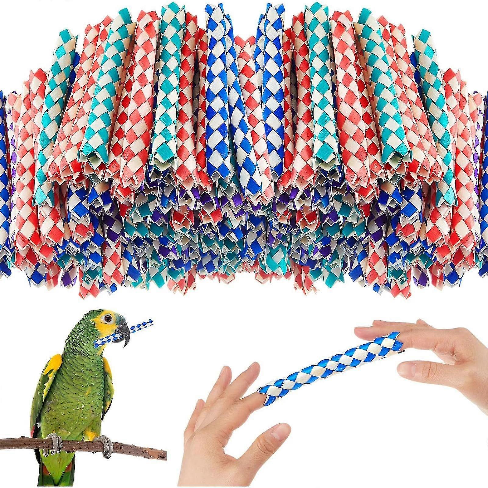 25 Pcs Chinese Finger Traps Classic Bamboo Finger Trap Bird Chew Toy ...