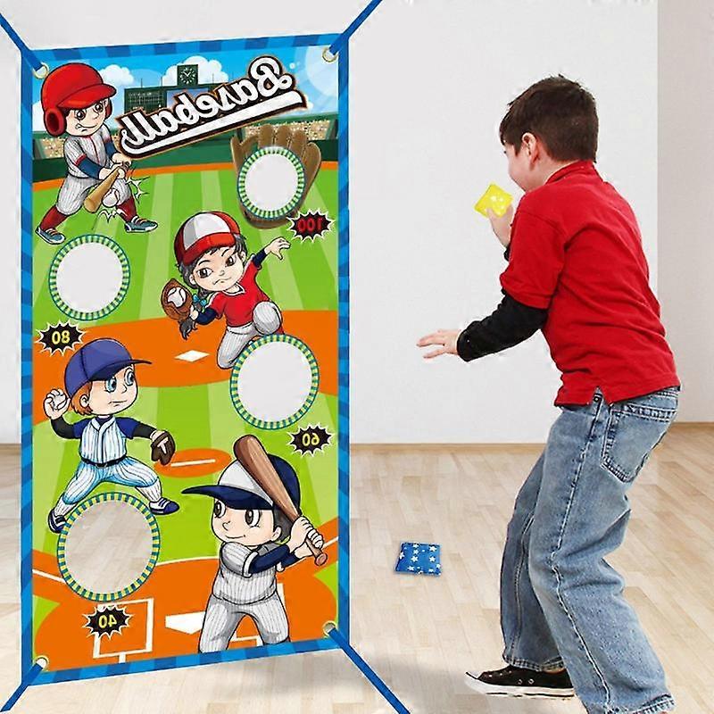 Clown Bean Bag Toss Game Cute Cartoon Toss Toy Fun Throw Toy for Boys ...