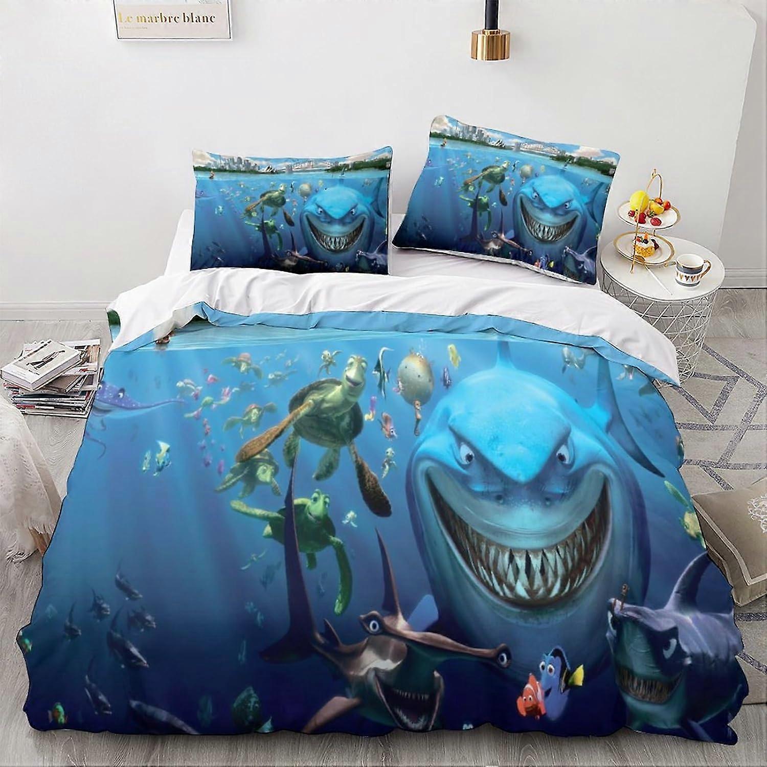 Finding Nemo 3D Print Duvet Cover Set Bedding Set with Zipper Closure ...