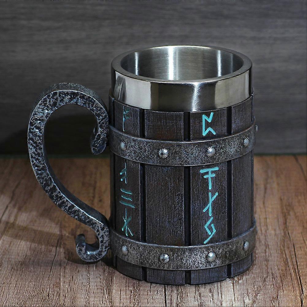 Nordic Viking Rune Mug Beer Tankard Cup for Men Viking Gift | Fruugo UK