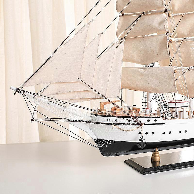 Large sailing ship model ornaments indoor soft decorations | Fruugo UK