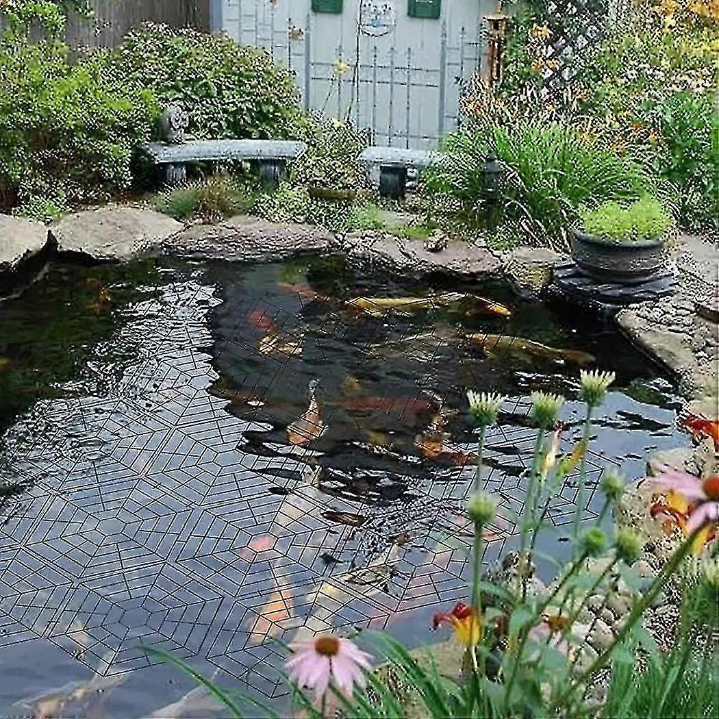 Pond Protectors 20 Pack Plastic Pond Guard Netting Floating On Water ...