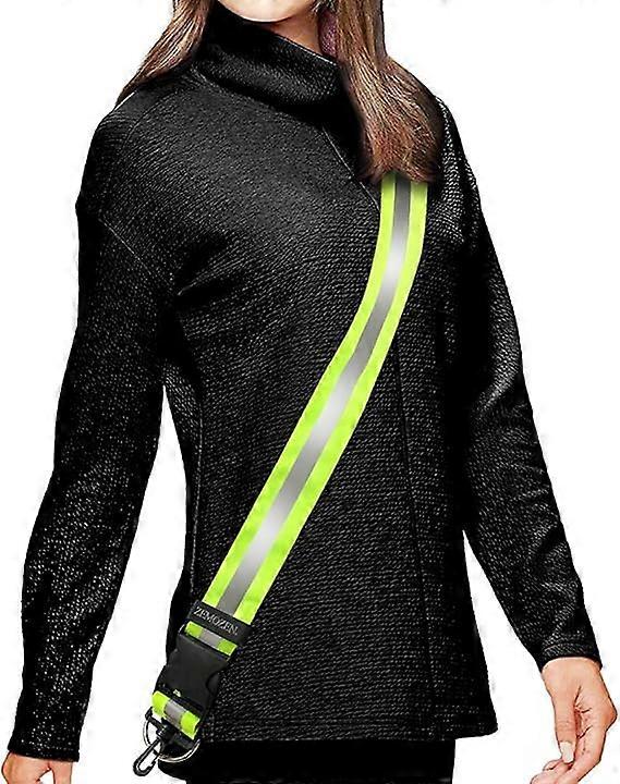 High Visibility Reflective Sash for Walking at Night -Perfect ...