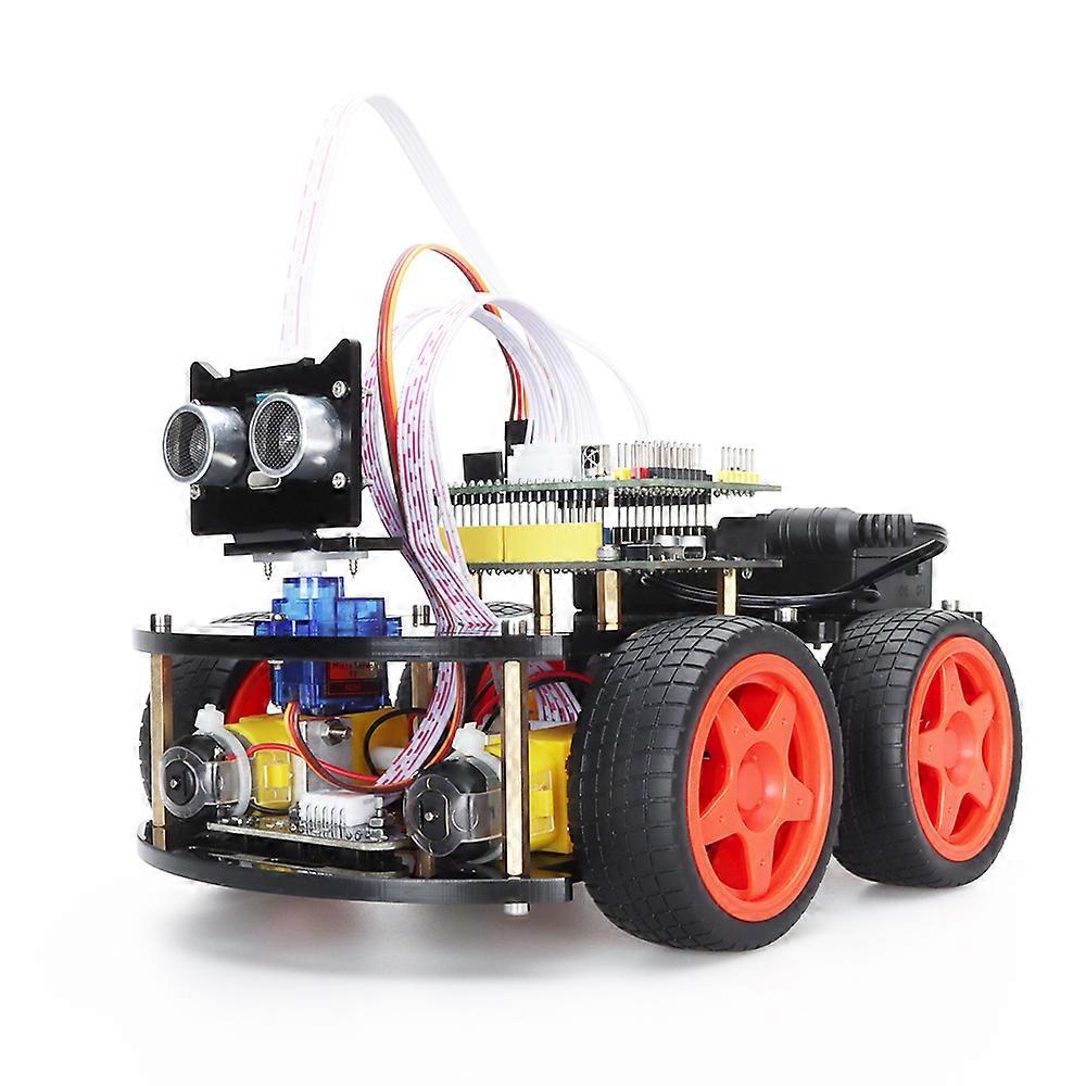 Project Complete Kit Starter Smart Robot Car Kit for Arduino Programming Project with 4WD ...