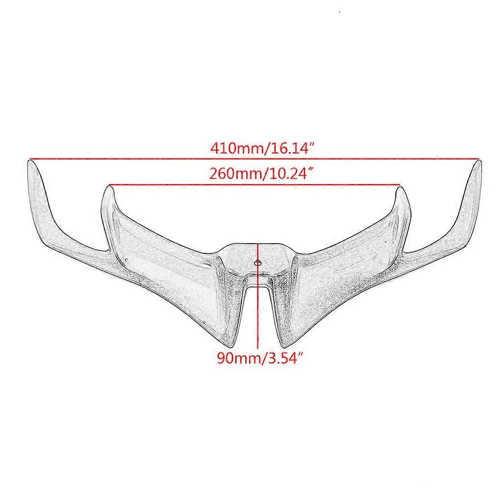 ABS Front Aerodynamic Winglets Windshield Fairing Wing for YAMAHA R15 ...