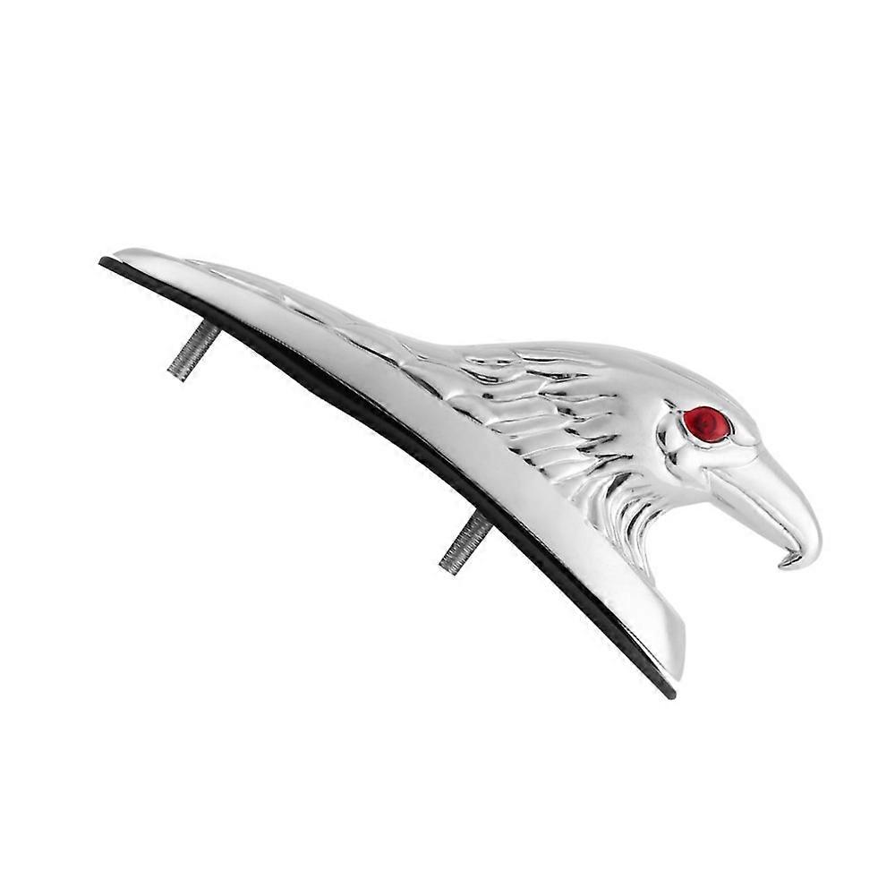 New Chrome Eagle Head Shape Design ATV Front Fender Frame Ornament ...