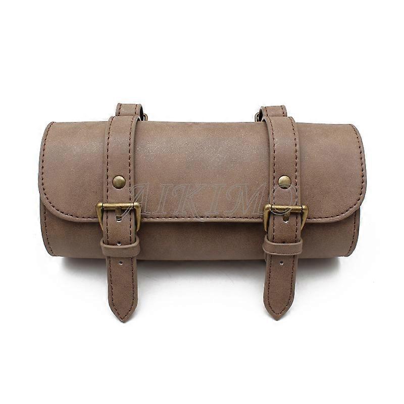 Motorcycle Cruiser Tool Bag Fork Barrel Shape Handlebar Front Fork Bag ...