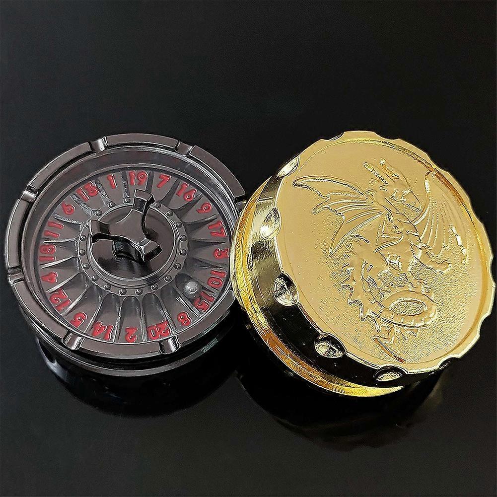 Metal Dice Roulette for D&D, Dungeons & Dragons & RPG Games - Fingertip ...