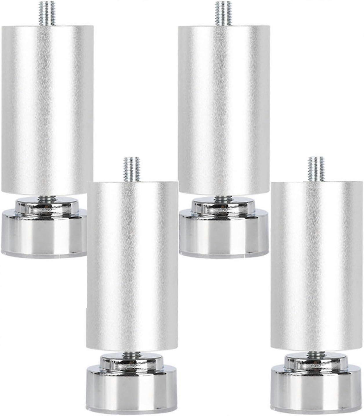Set of 4 Furniture Feet, Adjustable, Furniture Legs Made of Aluminium ...