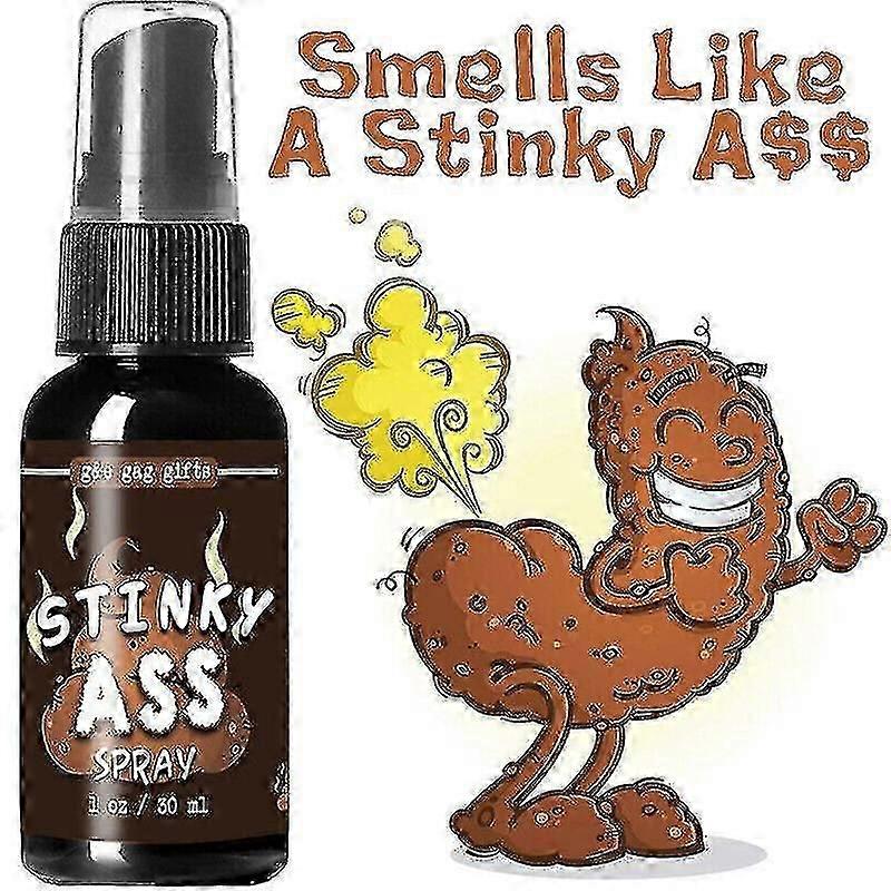 30ml Fart Spray Can Stink Bomb Smelly Stinky Gas Crap Gag Prank Joke ...