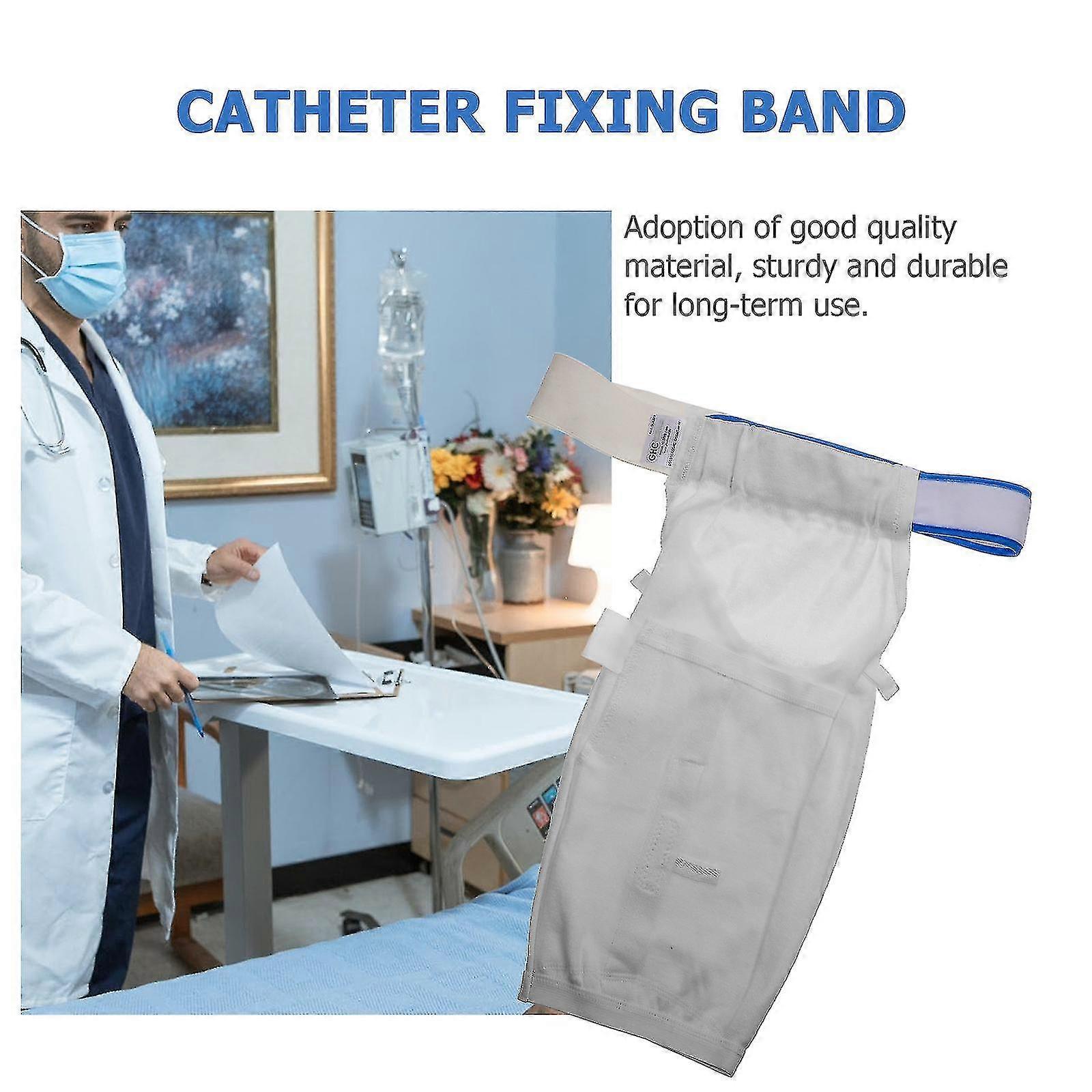 Urinary Catheter Fixation Belt Elastic Fixing Catheter Band For Outdoor ...