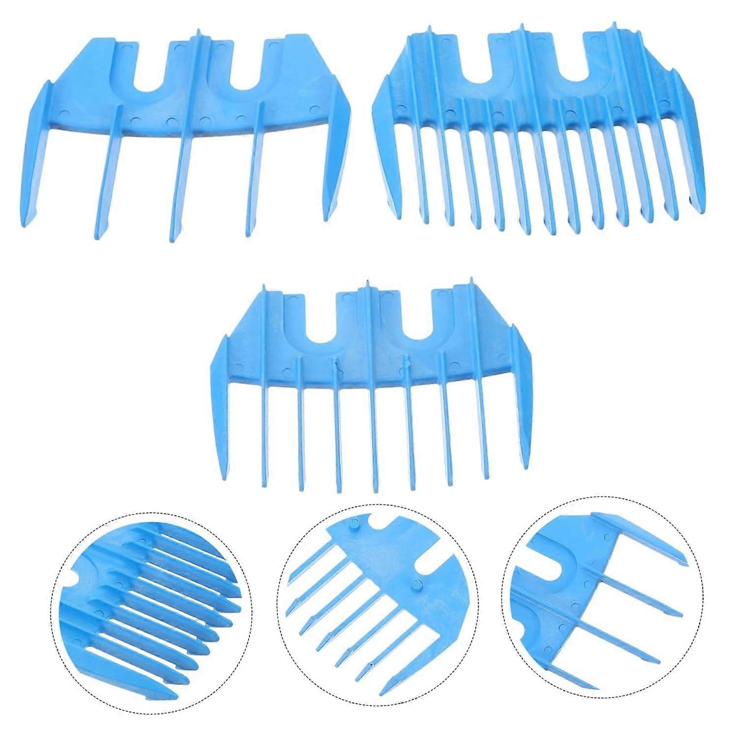 Electric Wool Shears 3 Pcs Grooming Trimmer Guide Sheep Clippers ...