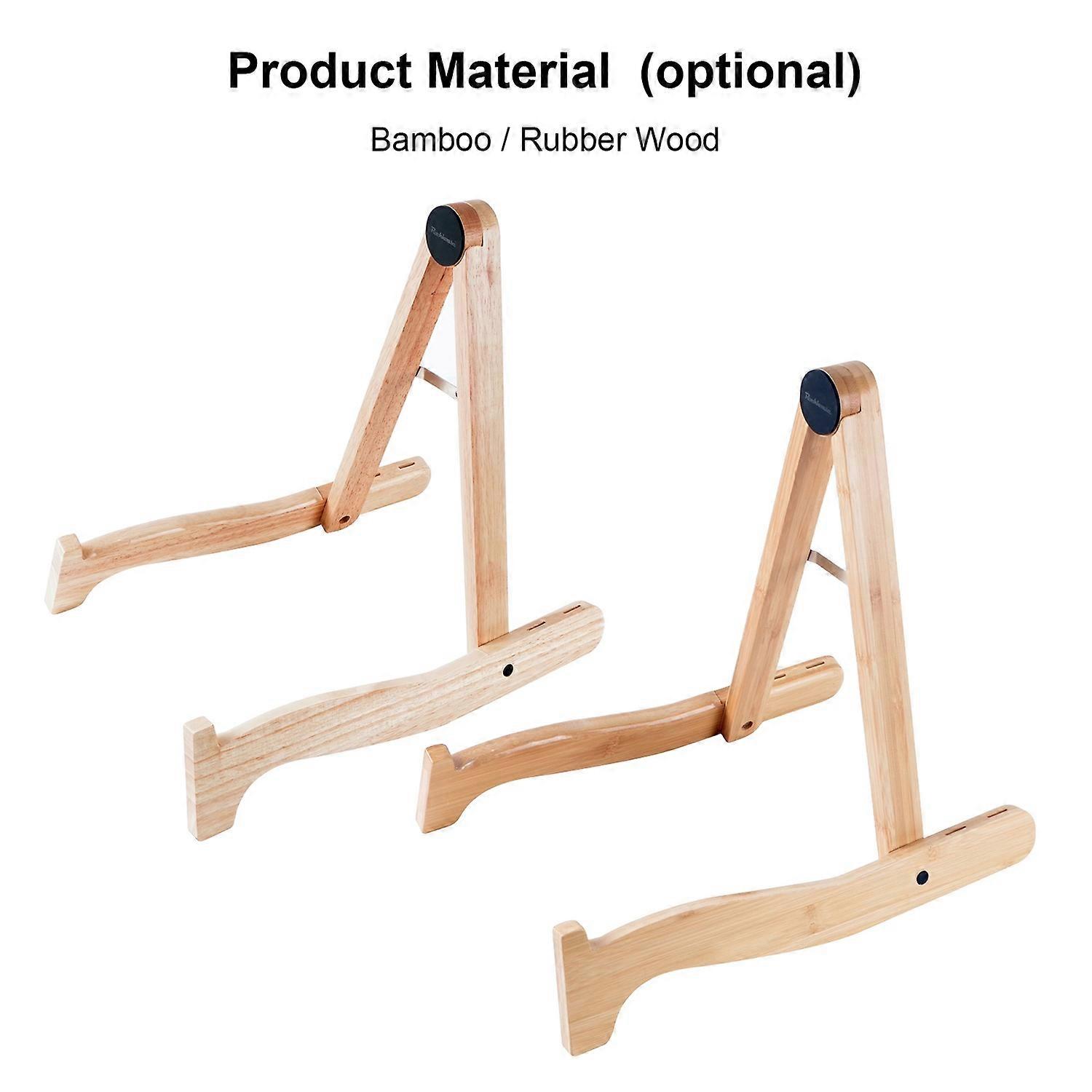 Rockhouse Foldable Guitar Stand A-shaped Stand Portable Guitar Stands ...