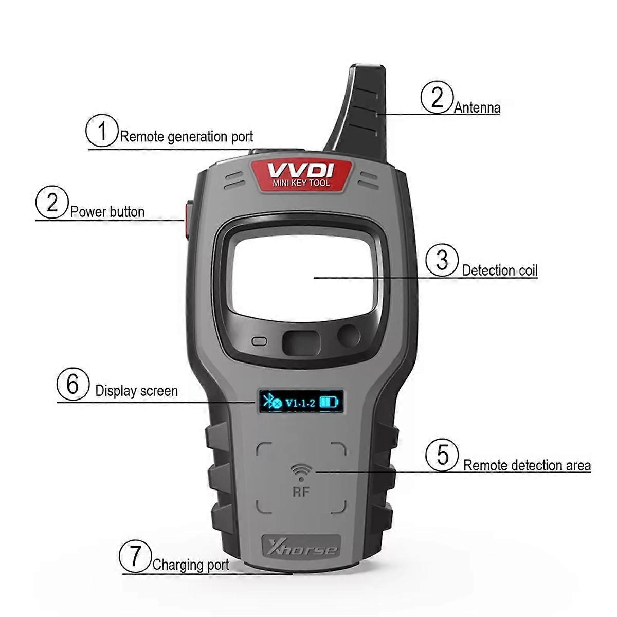 VVDI Car Remote Key Programmer Clone Transponder Generation 96bit 48 ...