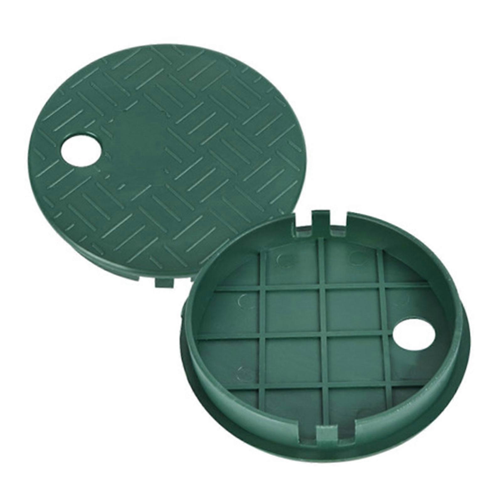 Green Plastic Valves Box Cover Lid For Round Sprinkler System ...
