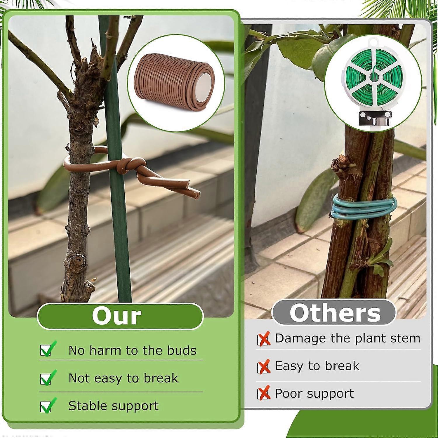 x Garden Ties for Ligatures 20m x 3.5mm Climbing Plant Ties, Plant Ties ...