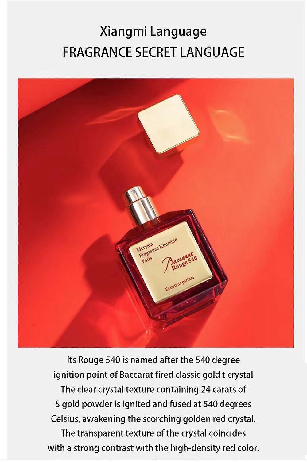 Baccarat Rouge 540 Extrait De Parfume Parfum 2.4 Floz/ 70ml Baccarat ...