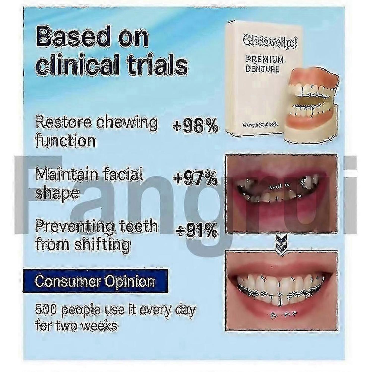 2025 For Glidewellpd Premium Silicone Denture Smileasego Premium ...