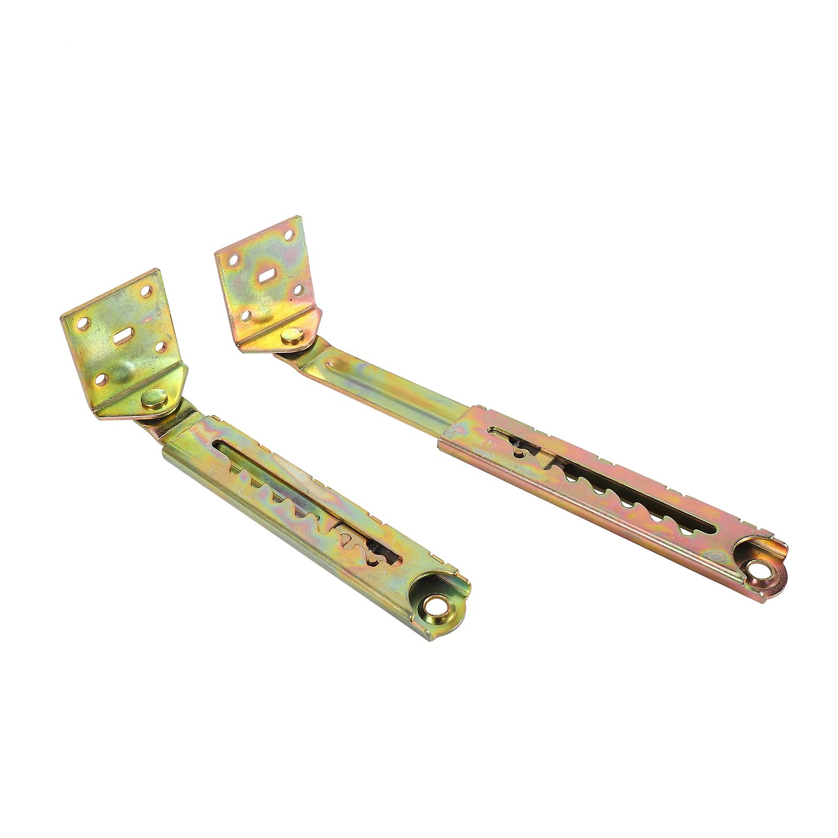 1 Pair Lifting Rod Desk 7 Gear Adjusting Hinge Hinge with Bracket ...