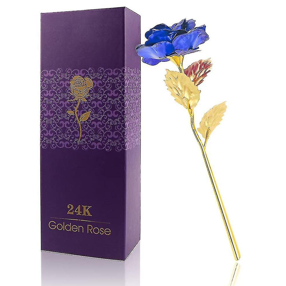 Gilded Rose Flower Preserved Flower Rose, Never Withered Roses Gifts ...