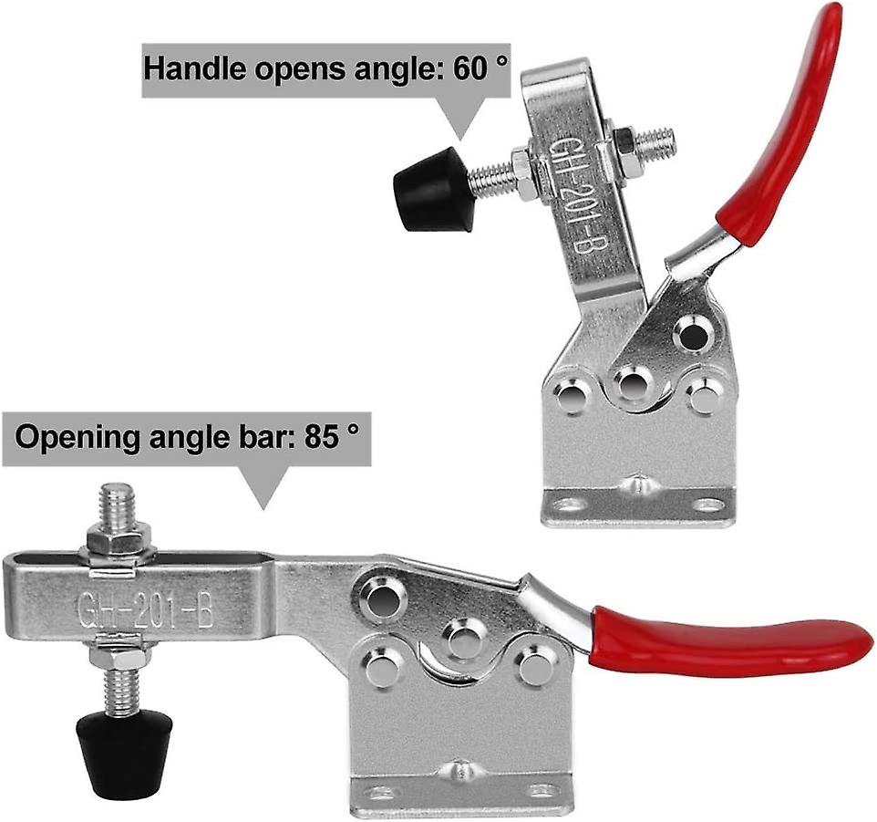 4pcs Toggle Clamp Toggle Clamp Holding Capacity About 90 Kg Non-slip ...