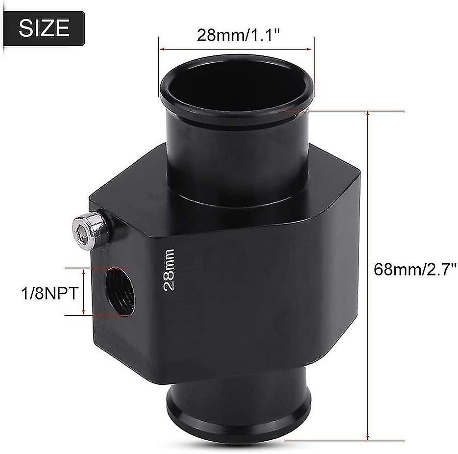 Water Temperature Sensor, Car Water Temperature Hose Gauge Adapter ...