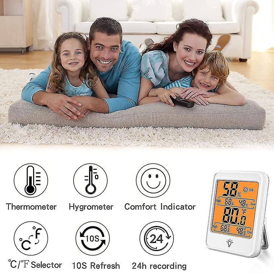 Inside Outside Thermometer, Remote Temperature Monitor With Cold ...