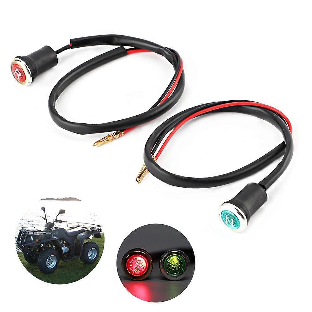 Motorcycle Red Green Indicator Light Reverse and Neutral Gear Shifter ...