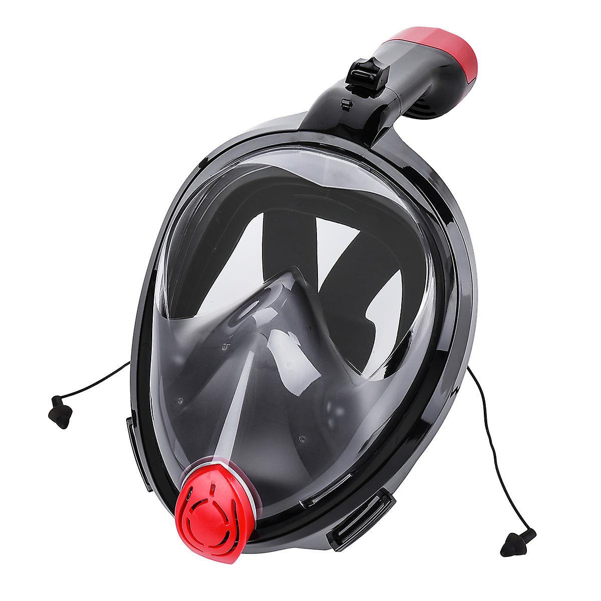 Full Face Underwater Scuba Diving Mask With Detachable Camera Holder ...