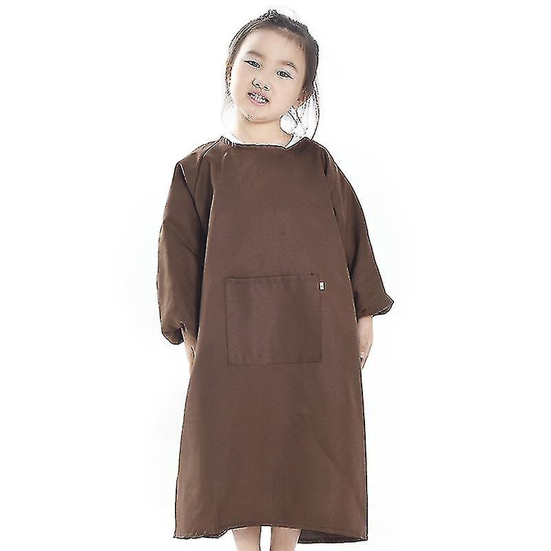 1pc Long Sleeve Apron Painting Coat Cover Drawing Art Smock Clothes ...