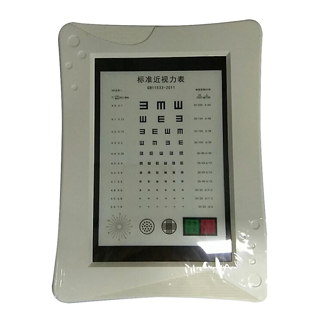 Useful Near for Vision Chart for Vision E Eye Test Chart 19.7x14.7cm ...