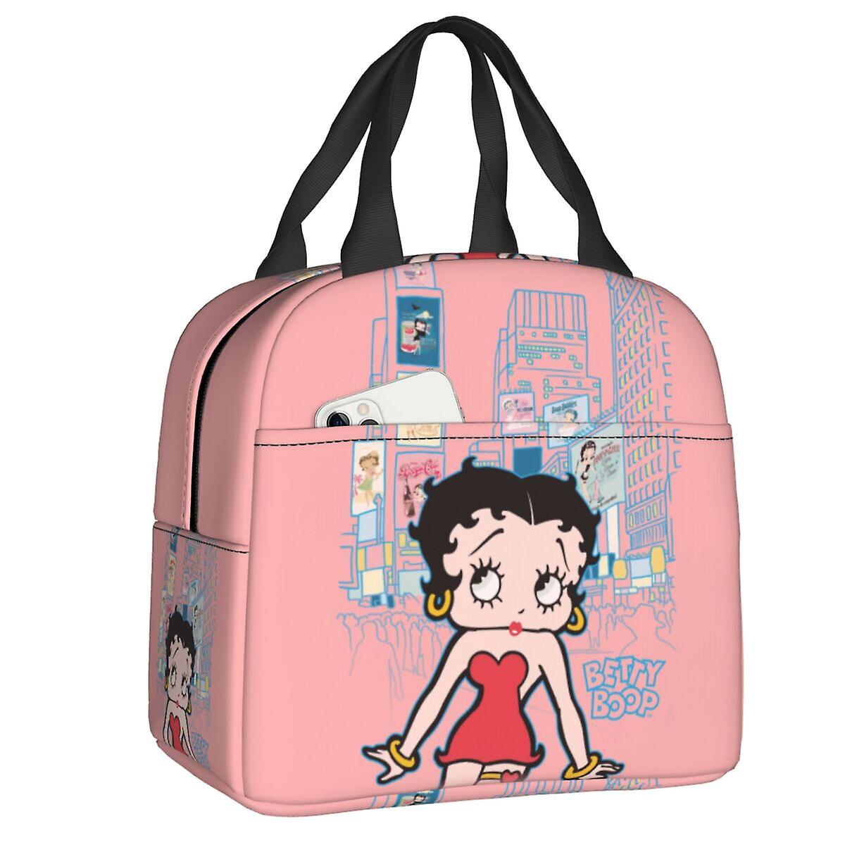 Love Boop Bettys Insulated Lunch Bag For Camping Travel Waterproof ...
