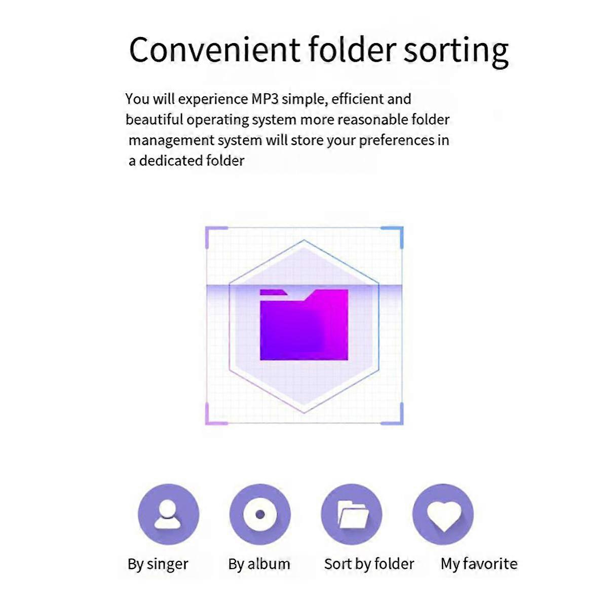 MP3 Player Without Bluetooth Mini M13 Walkman Lossless 1.5 Inch 128x160 ...