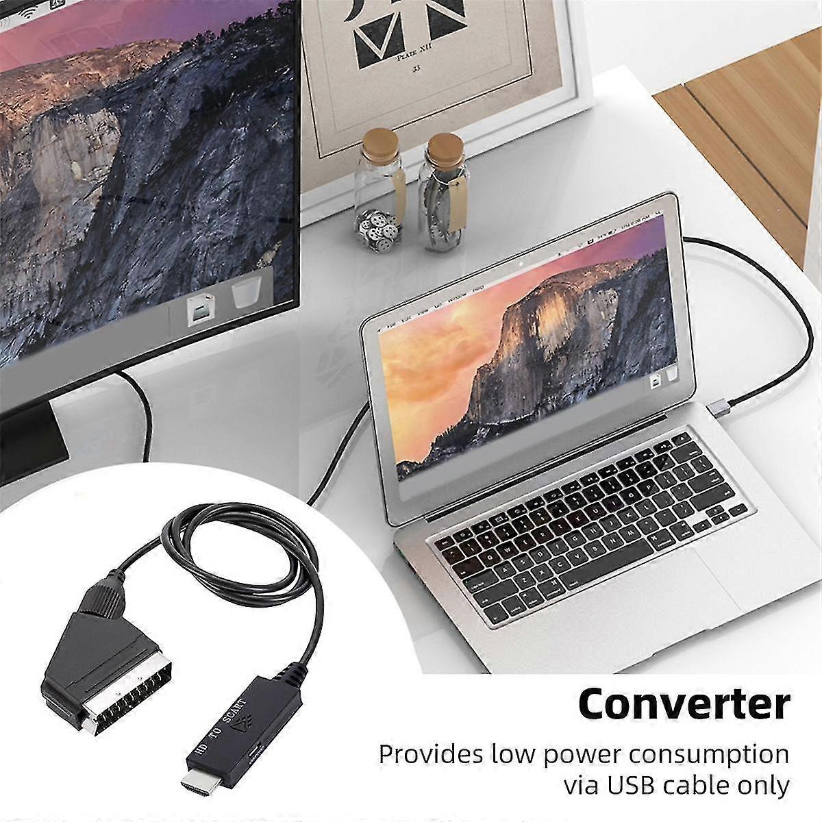 Adapter Cable Low Power Consumption with USB Power Cable -Compatible to ...