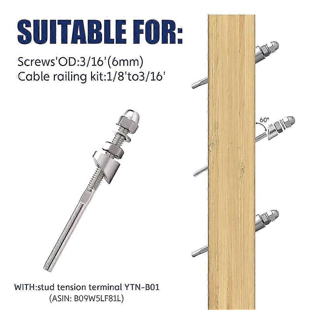 10pack 30 Degree Stainless Steel Angle Beveled Washer,1/4 Inch/6.6mm 30 ...